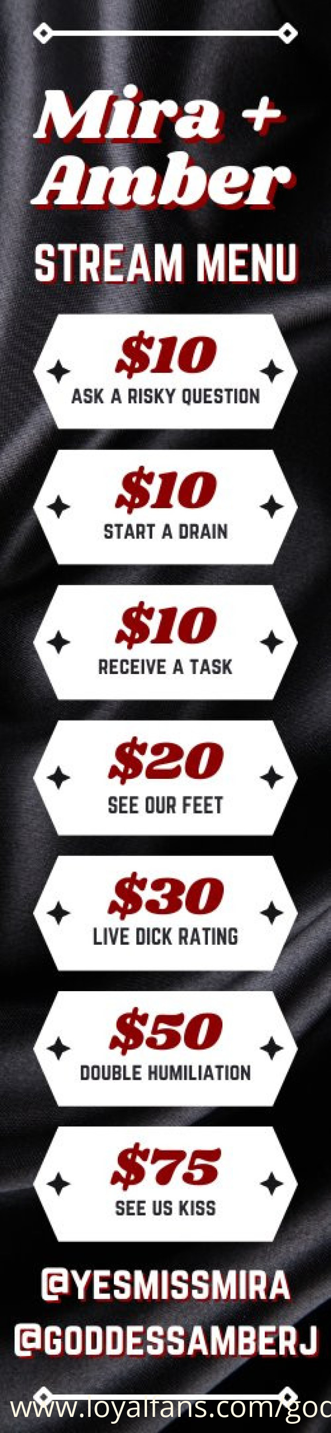 Goddess Amber J’s Official Social Fan Page | LoyalFans