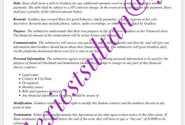 Are you lucky enough to get your own debt contract? - Sexiest Sultan ...