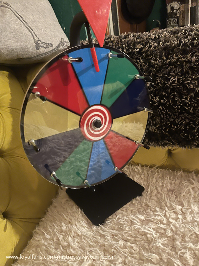 Get ready to spin My Monday Motivation Wheel of FemDom - Mistress Ava ...