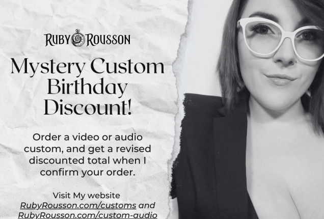 Take advantage of My generosity. 😘 - Ruby Rousson Official Photos ...