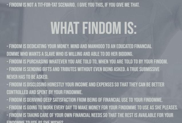 What is Findom - A little Reminder - Goddess Rose Persephone Official ...