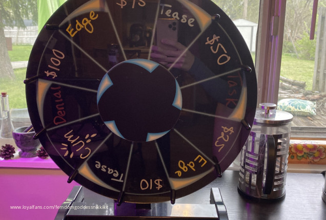 Spin My wheel (updated) - FemDom Goddess Nikki Kit Official Photos ...