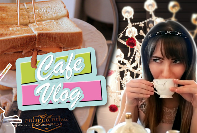 ☕️Cafe Vlog | 🌹Proper Rose Garden (Food Vlog) - MissMilaRose Official ...