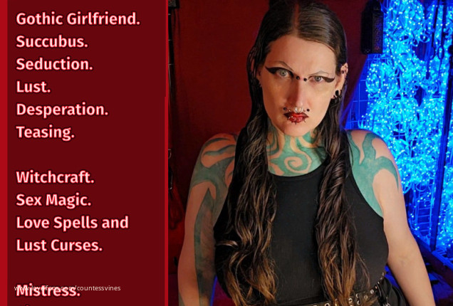 BIMBO. Punished for Teasing. GOTHIC MISTRESS. - Countess Vines Official ...