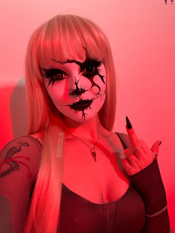 bratty, sadistic, & hot as hell - Miss Draculin Official Photos | www.Loyalfans.com