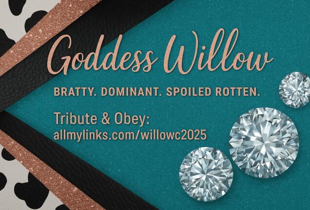 Tributes required 😈👏🏼 - Goddess Willow2025 Official Photos | www ...
