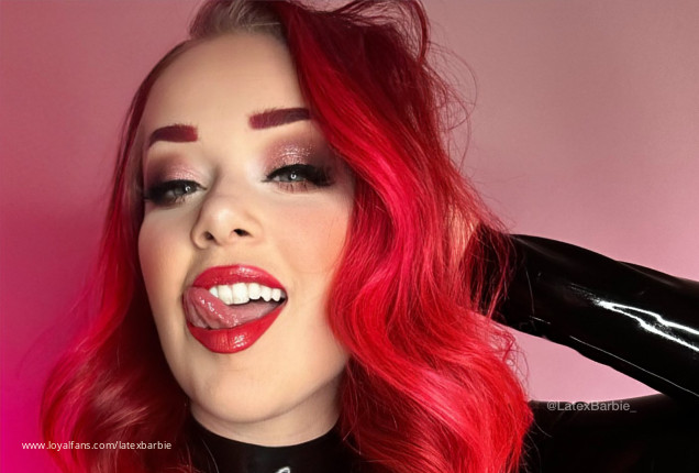 GOING LIVE NOW - LatexBarbie Official Photos | www.Loyalfans.com
