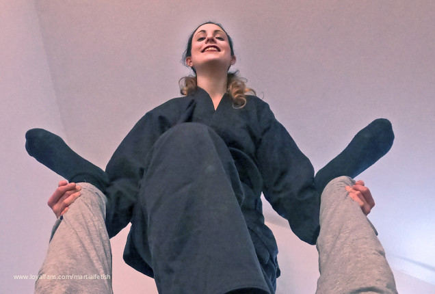 FREE PICTURES from "Ku Yugen black gi victory poses foot domination ...