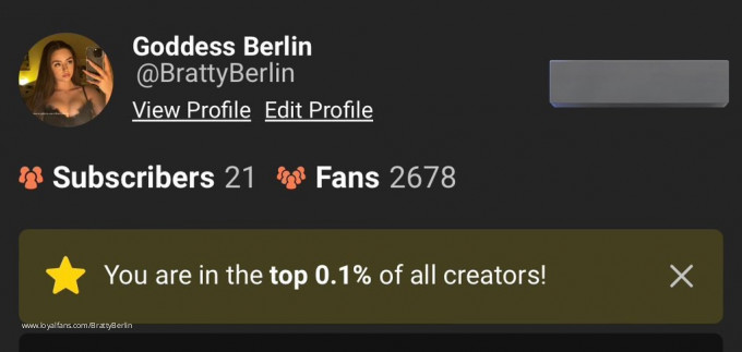 Goddess Berlin’s Official Social Fan Page | LoyalFans