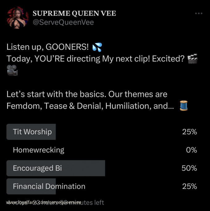 Build-A-Clip - Supreme Queen Vee Findom Cult Leader Official Photos | www.Loyalfans.com
