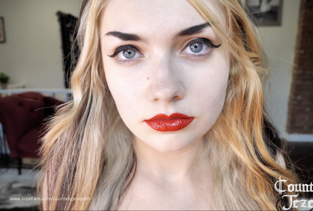 my beauty quite literally destroys you. - Countess Jezebeth Femdom ...