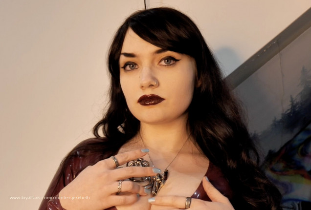 My key now. - Countess Jezebeth Femdom Official Photos | www.Loyalfans.com