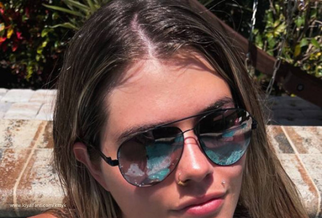 Waiting for that poolboy - KittyK Official Photos | www.Loyalfans.com