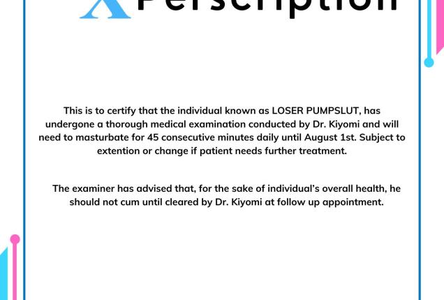 Dr. Kiyomi's Orders! - Darling Kiyomi Egirl Femdom Findom Official ...