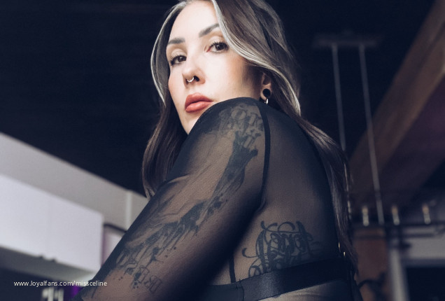 Gave a slutty little sissy a good spanking today. - Miss Celine Official Photos | www.Loyalfans.com