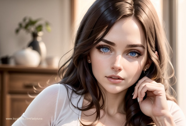 I made myself in AI~ - Lady Tuva 2DFD Official Photos | LoyalFans