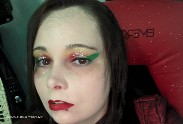 New makeup look - Lilith Raven Official Photos | www.Loyalfans.com