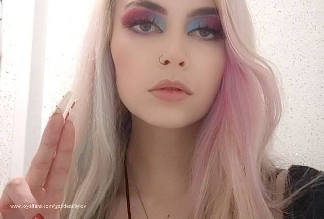 Squishy cleavage. 🫶 - GoddessLilyLov Official Photos | www.Loyalfans.com