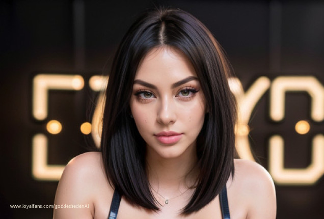 You're such a slut for my cleavage, aren't you? - AI Goddess Eden ...