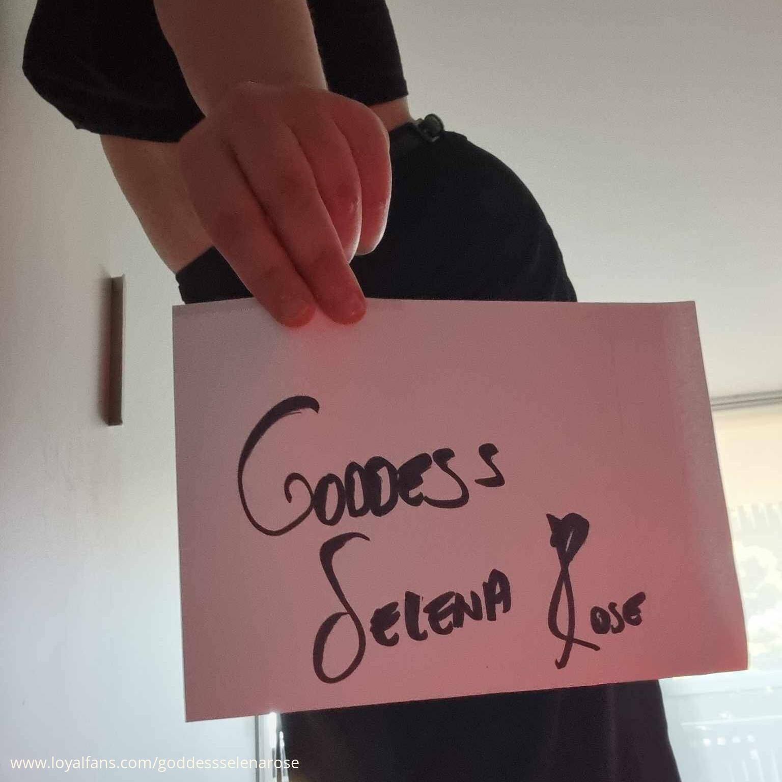 Goddess Selena Rose's Official Social Fan Page | LoyalFans