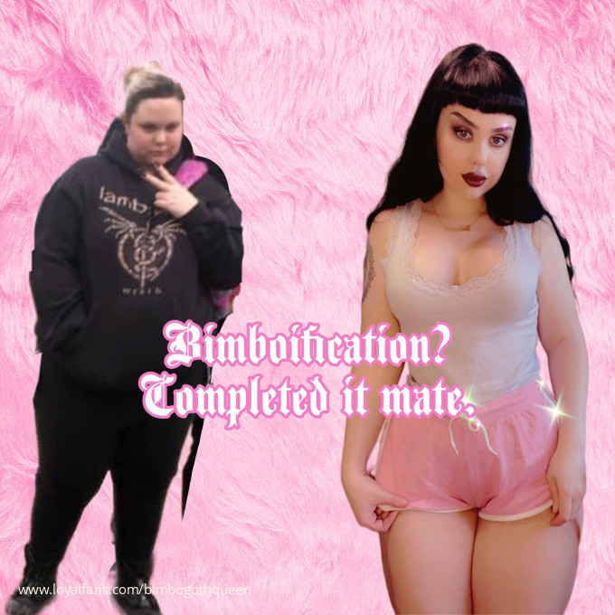 Living my best bimbo transformation life - Bimbogothqueen Official Photos | www.Loyalfans.com
