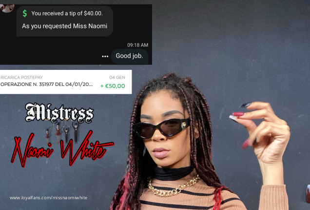 👑 - Naomi White Goddess Findom Official Photos | LoyalFans