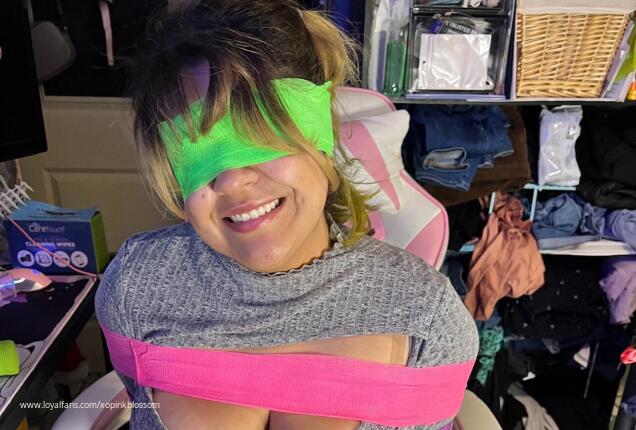 Mitsuri Kanroji Struggling in a chair tie - xopinkblossom Official ...