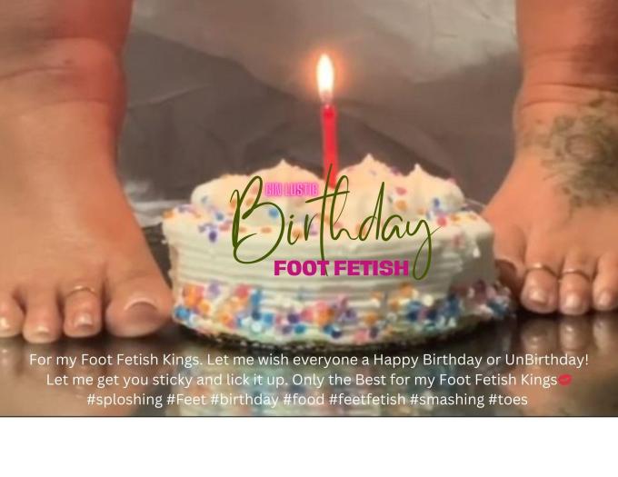 Your Friday RELEASE IS NOW 💦Birthday Foot Fetish💦 - Gin Lustig Official ...