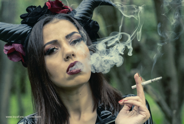 Your addiction feeds my need for power - HellSent Official Photos | www.Loyalfans.com