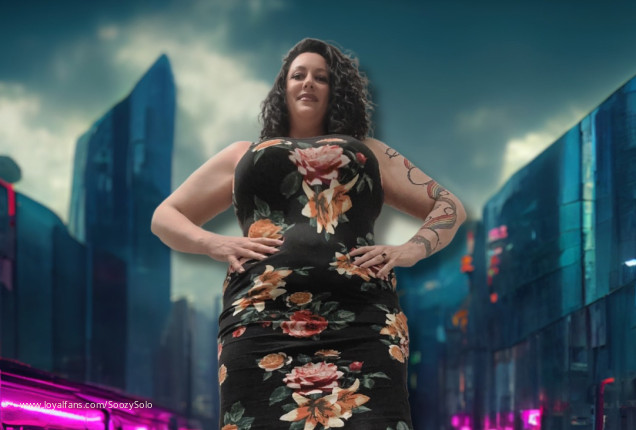 The tallest of tall - Giantess Soozy Official Photos | www.Loyalfans.com