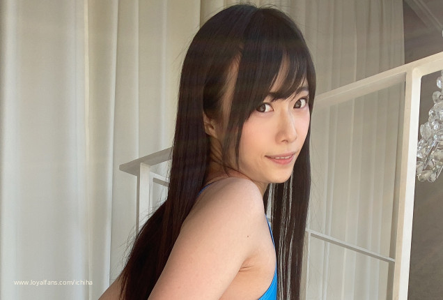 Blue swimsuit preview - Ichiha Amatsu Official Photos | LoyalFans