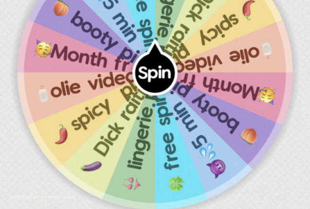 Spin my spicy Wheel 💯🍑💯 - xxxroxyxxx Official Photos | www.Loyalfans.com