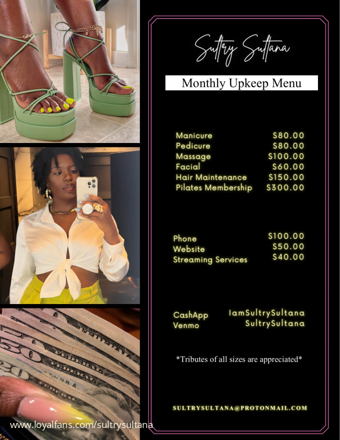 Sultry Sultana’s Official Social Fan Page | LoyalFans