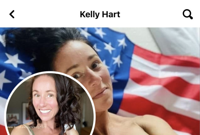 Warning!!! ‼️ ⚠️ This is not me - Kelly Hart Official Photos | LoyalFans