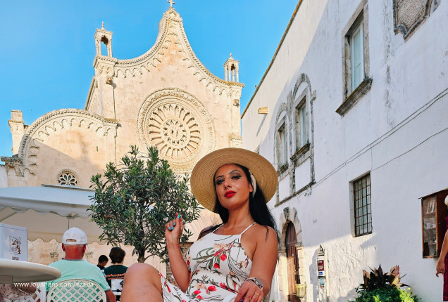 Exploring Ostuni with the Family! 🌈🏰🍦 - Ezada Official Photos | www ...