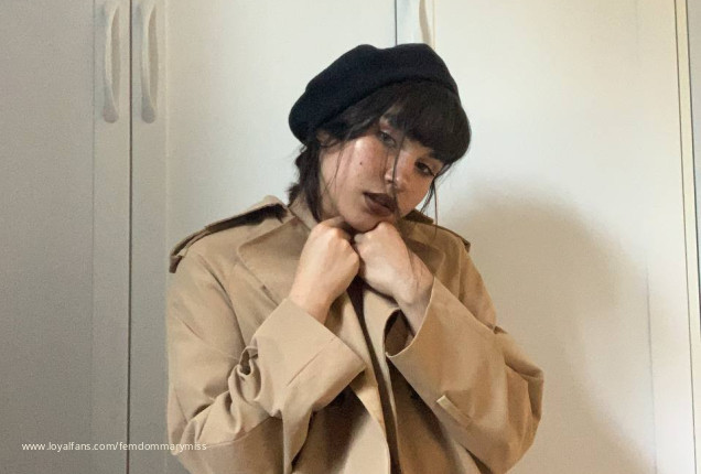 My long coat will give you new ideas to play🥵. - FemDom Mary Miss ...