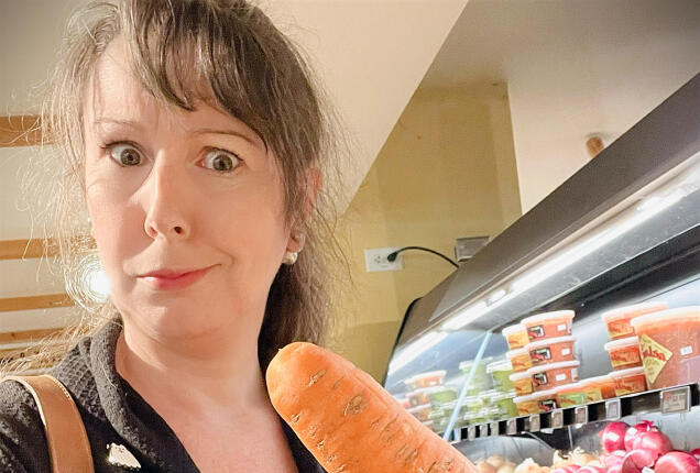 Absolutely insane carrot at the farm store! - Mrs PJ Haverstock ...