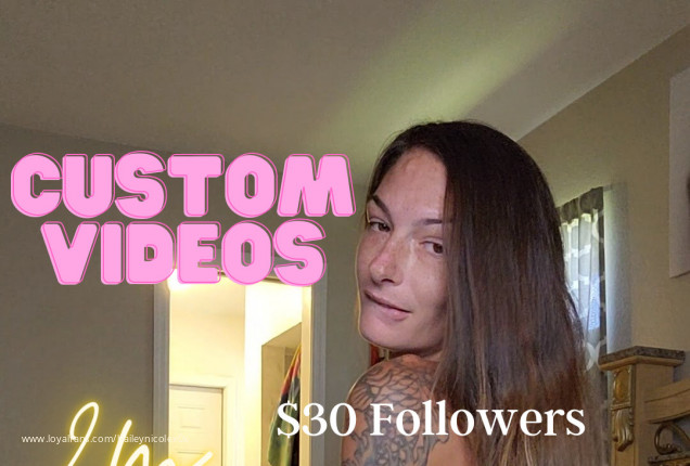 This is a more detailed menu for my custom video pricing! 😈 - Hailey ...