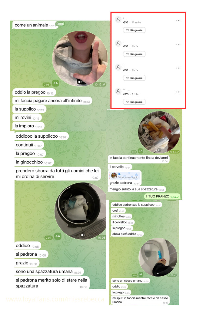 THE HUMAN TOILET 🚽 IL CESSO UMANO - Moneymiss Rebecca Official Photos ...