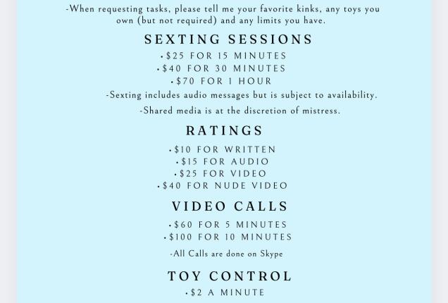 Updated Menu: March 5th, 2025 💋 - Daniella Dom Official Photos | www ...