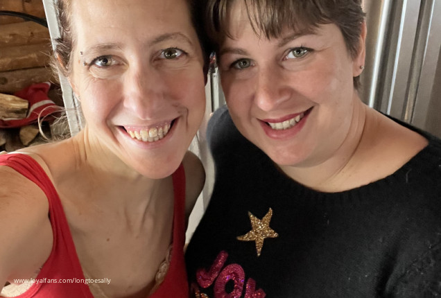 Sis and I RECORDING!!!!! - longtoesally Official Photos | LoyalFans