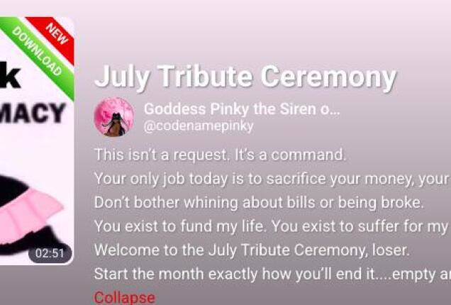 The First of the Month: Your Wallet’s Funeral - Goddess Pinky the Siren ...