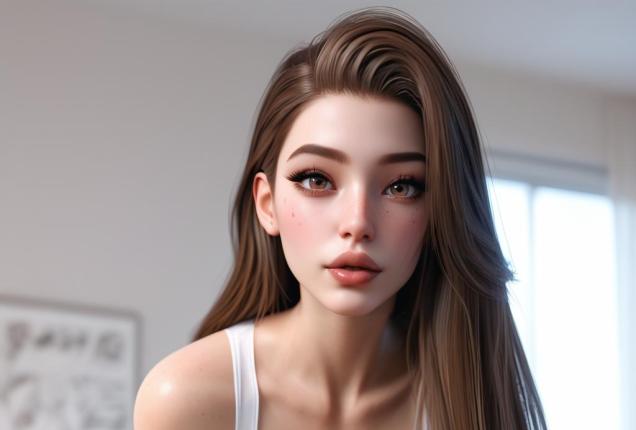 you look like you can't keep eye contact with me... - Dopamine Skylar Findom Femdom AI 2dfd 3D ...