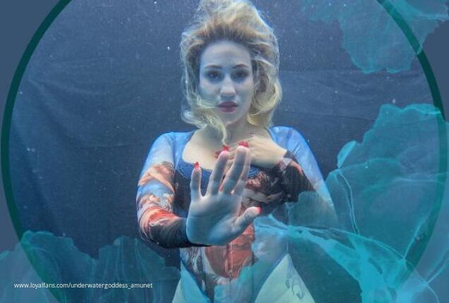 Bubbles challenge record set - Underwater Goddess Amunet Official Profile | www.Loyalfans.com