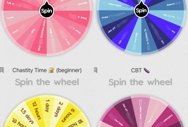 Wheel Spin Games for Betas 🙇 - Goddess Kami Asian Findom Femdom Official Photos | LoyalFans