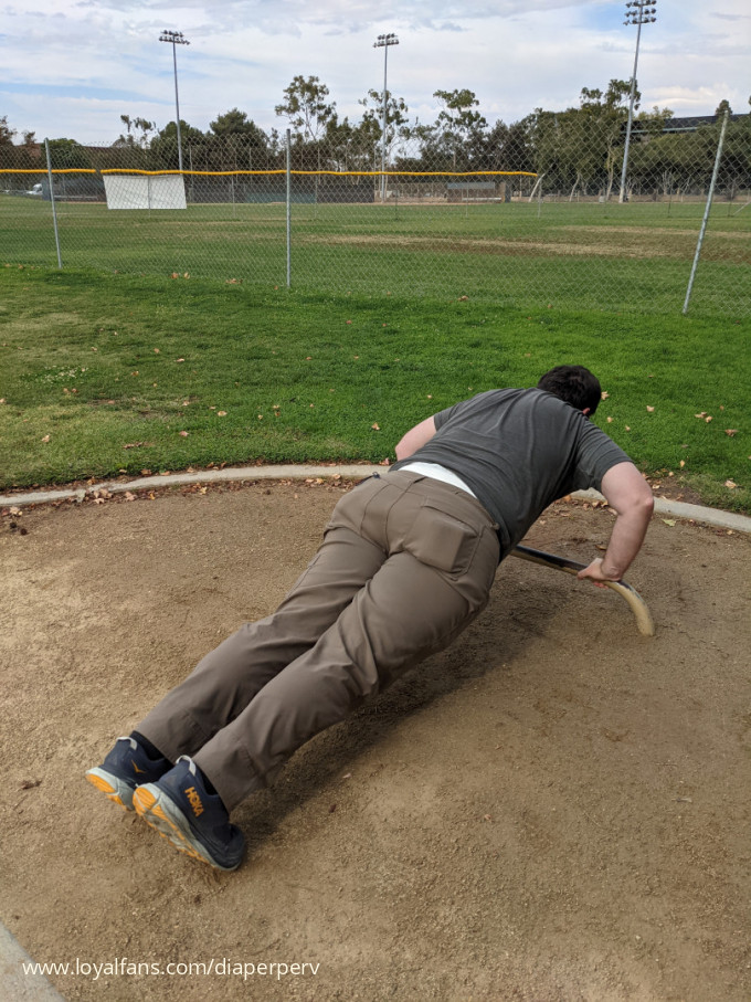 Doing push ups while diapered - Diaperperv Official Photos | LoyalFans