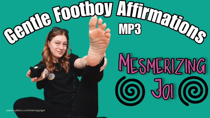 "Gentle Footboy Affirmations" - The Miss Ginger Official Photos | LoyalFans