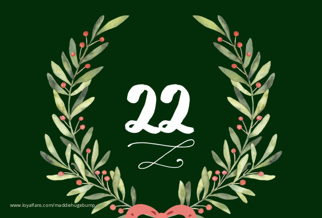 🎄Maddie & Rose Christmas Countdown- 22nd Dec🎄 - Maddie Huge Bump ...