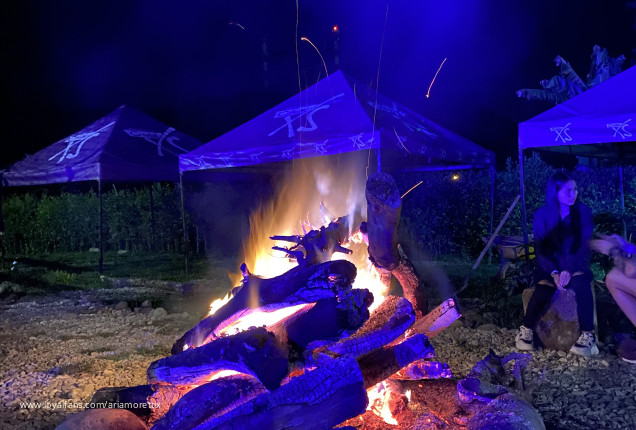 A Campfire night⚡️🍀 - AriaFox Official Photos | www.Loyalfans.com