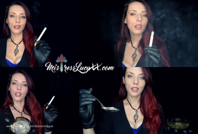 New Movie For My Smoking Fans & Human Ashtrays! - MistressLucyXX Official Photos | www.Loyalfans.com